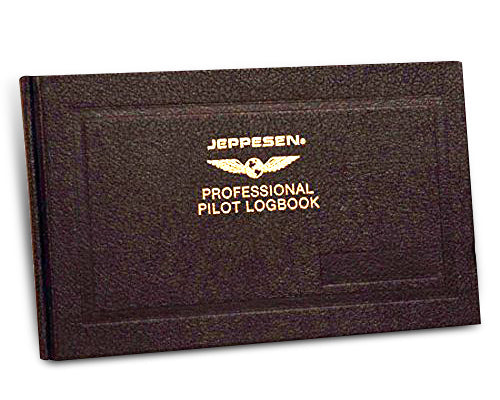 Jeppesen Professional Logbook - Brown – Modern Aviator